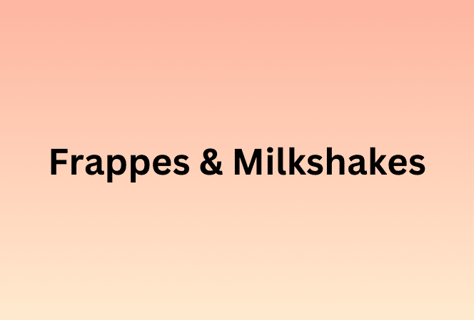 Frappe & Milkshake: Key Differences Explained | Livestrong